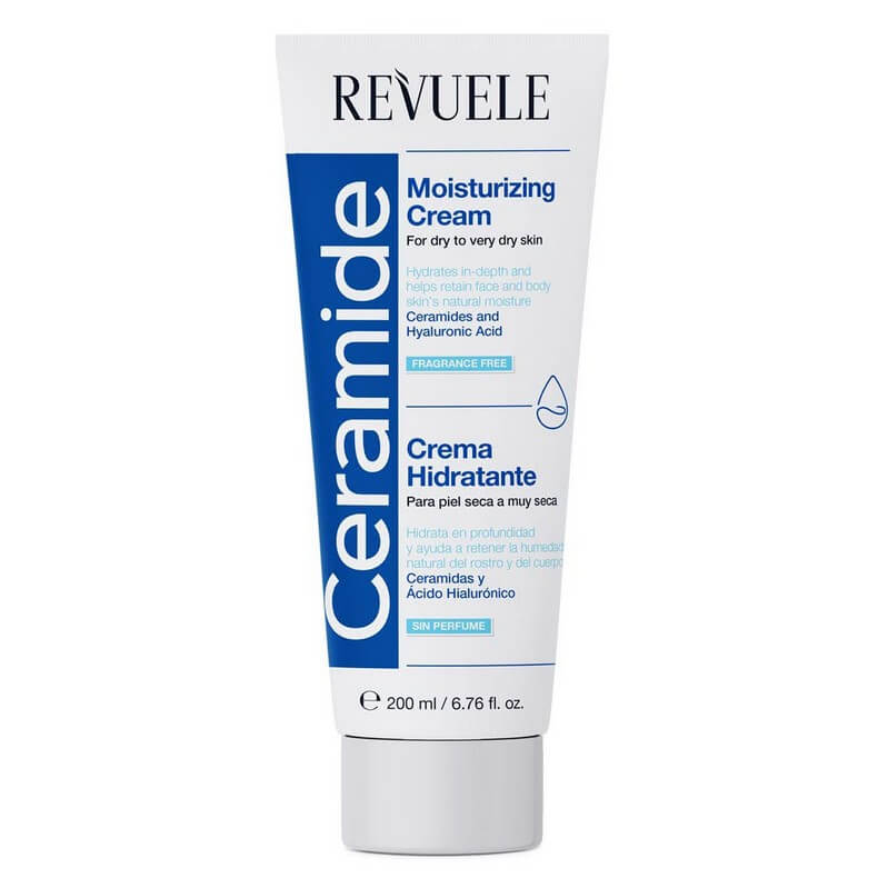 Derma Focus Ceramide Moisturizing Cream, 200 Ml - Revuele Beauty & Care
